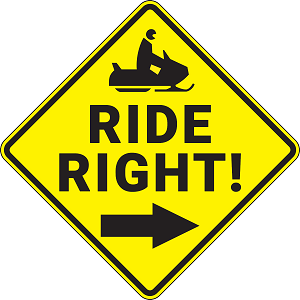 Ride Right, Ride Safe! – Land O' Lakes Frosty Snowmobile Club